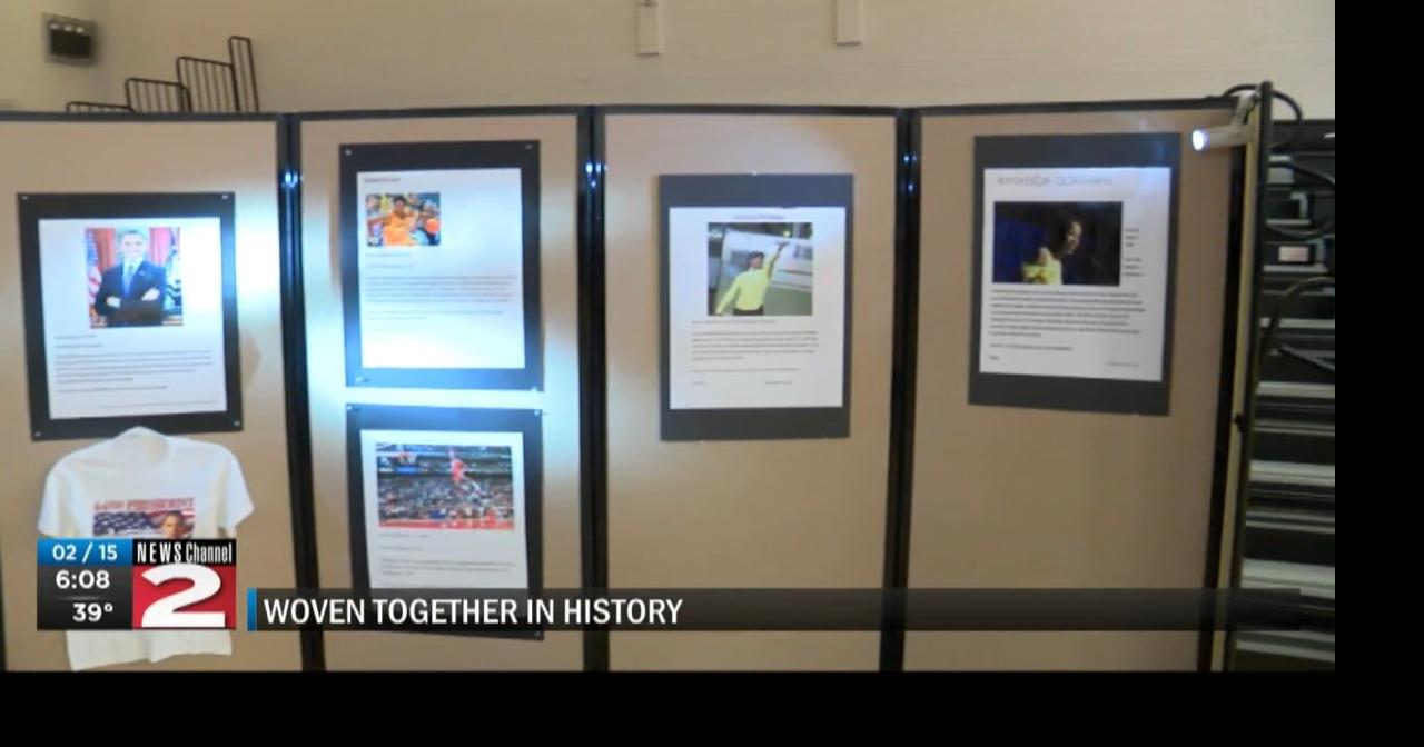 'Woven Together in History' interactive museum at Strough Middle School ...