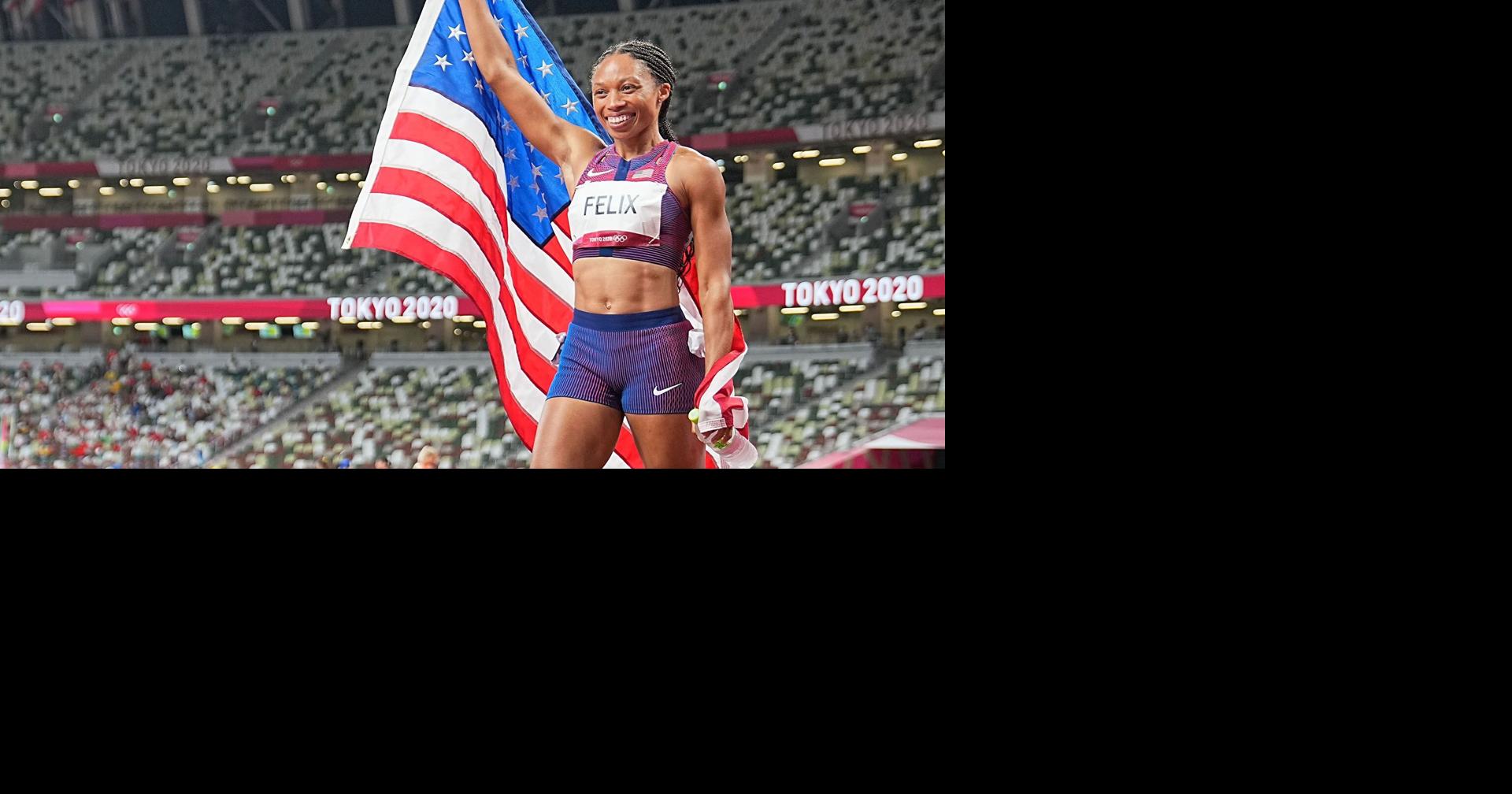 Felix earns 10th medal, Miller-Uibo defends gold in 400m | Sports ...