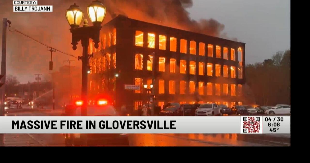 Massive Fire in Gloversville | Video | wktv.com