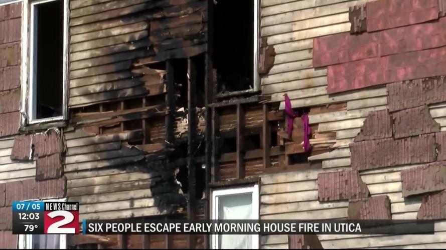 UPDATED: Early-Morning Fire on Lansing Street in Utica | Local | wktv.com