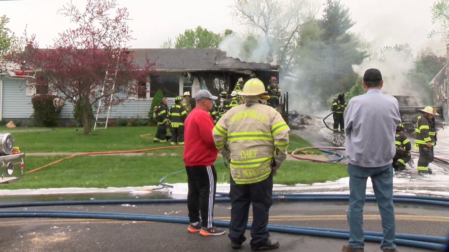 Fire Breaks Out at Whitestown House, Truck in Driveway Ablaze | Local ...