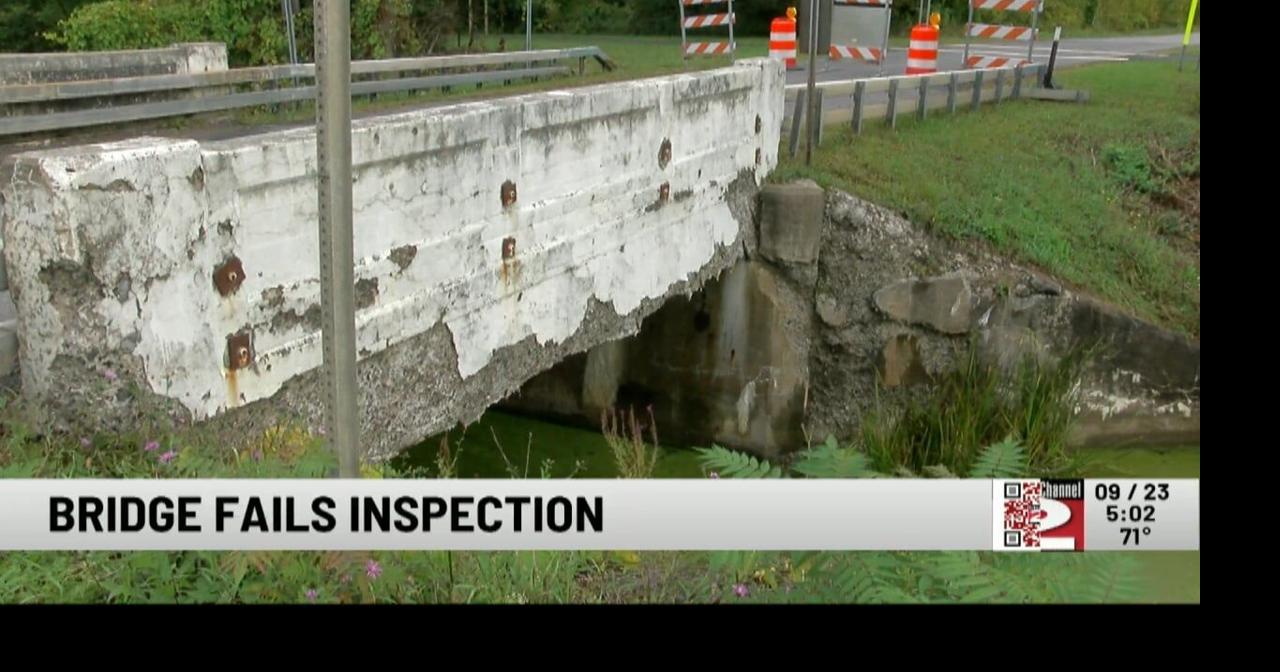 Bridge Inspection Leads to Closure Near Rt. 46 | Video | wktv.com
