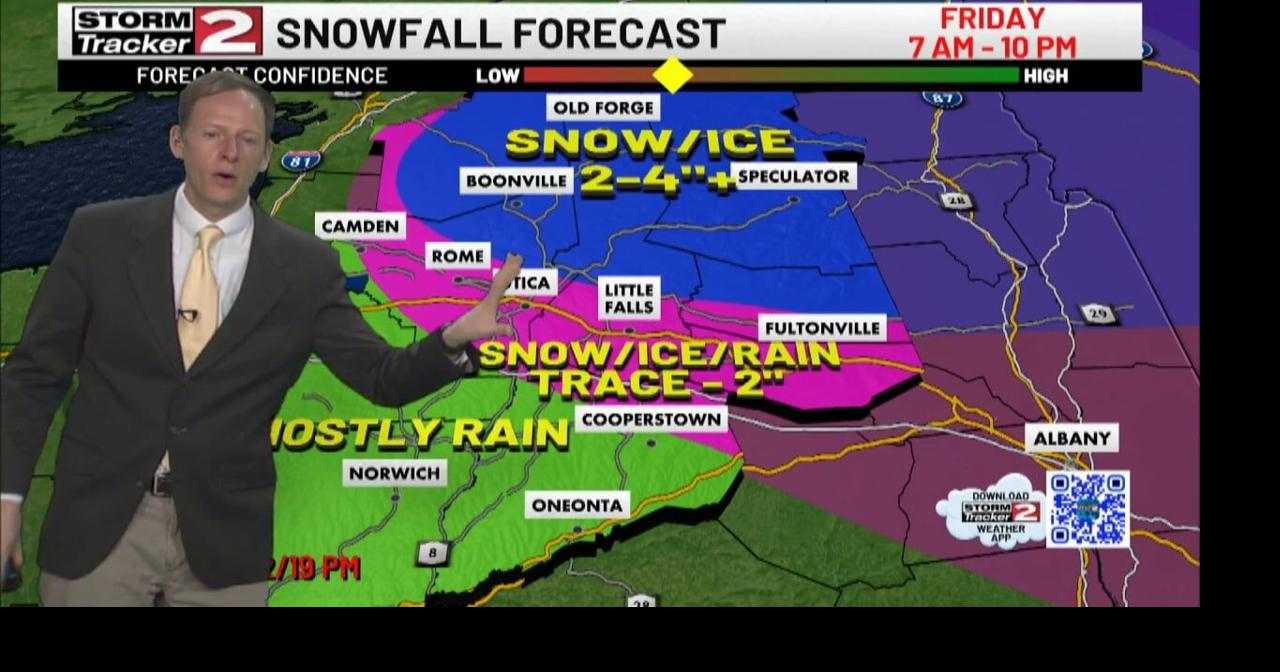 Evening Forecast: Winty Mix Returns Friday | Video | wktv.com