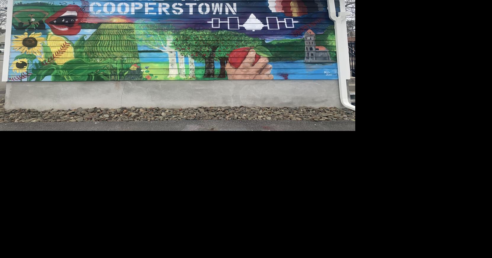 'Welcome to Cooperstown' mural unveiled at visitor center | Community ...