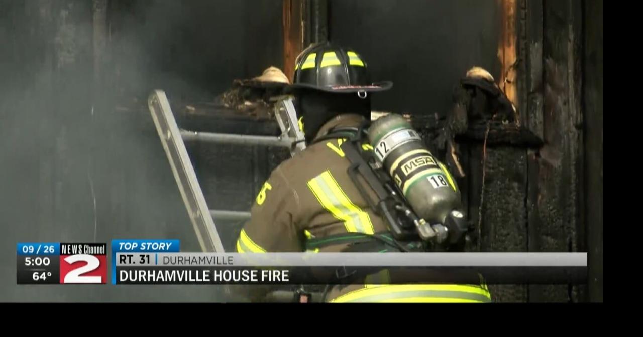 Multiple Fire Departments Battling Durhamville House Fire | Video ...