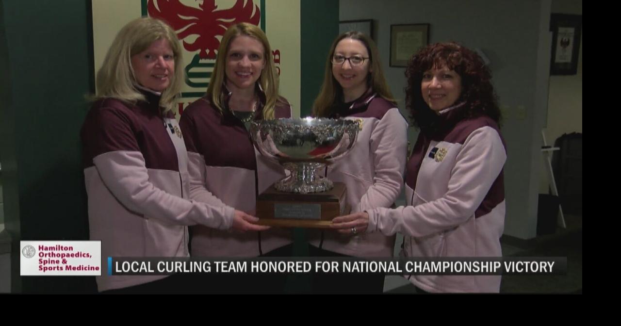 Local women's curling team honored after capturing historic national ...