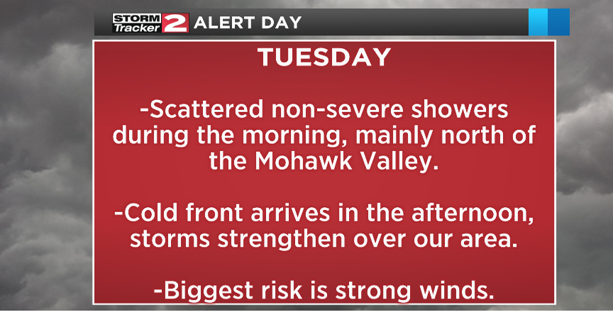 StormTracker 2 Alert Day for widespread thunderstorms | Weather | wktv.com