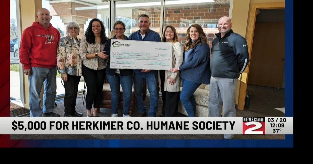 $5,000 Raised for Herkimer County Humane Society | Video | wktv.com