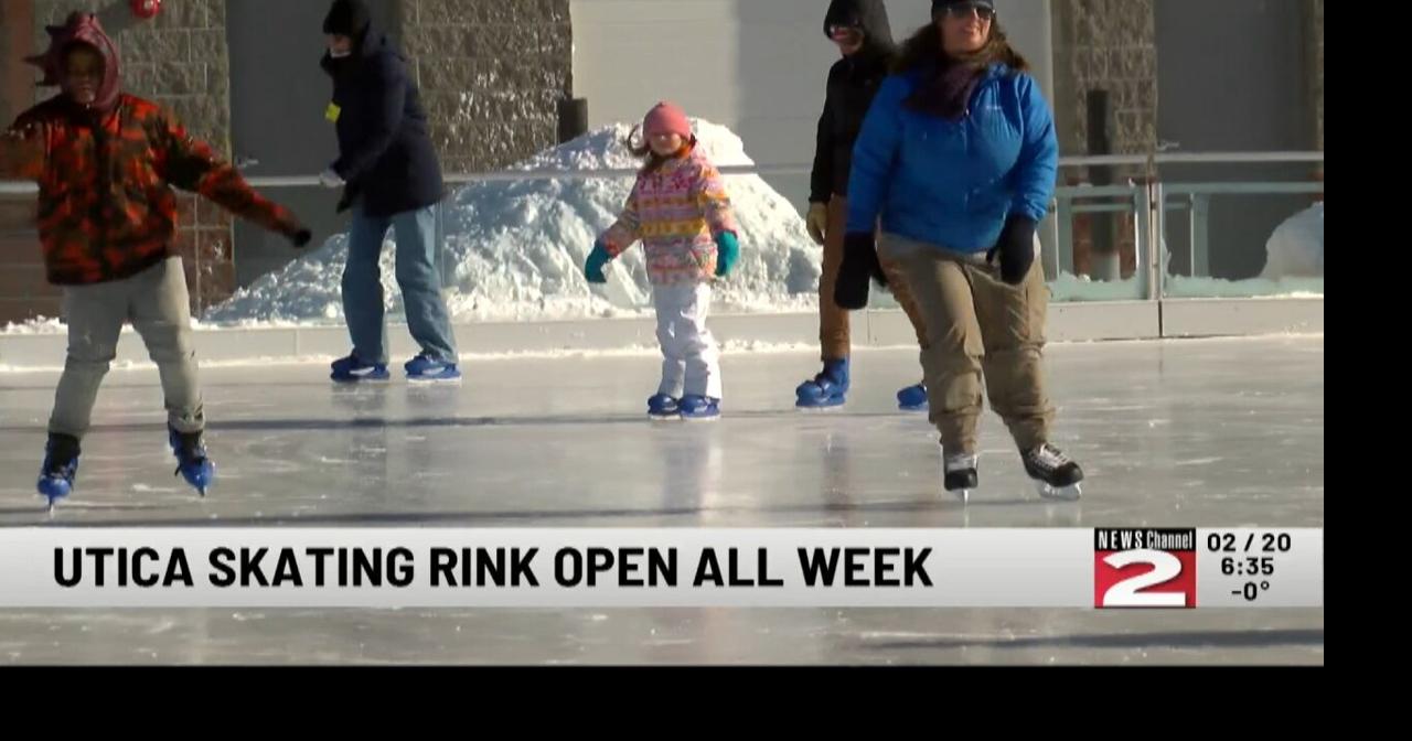 Utica's New Skating Rink Open All Week | Video | wktv.com