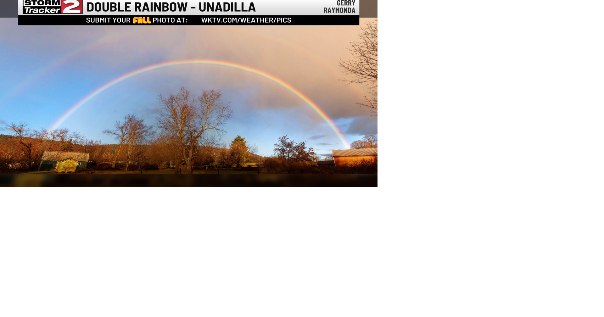 WKTV Weather Photo of the Day: November 27 | Daily Weather Photo | wktv.com