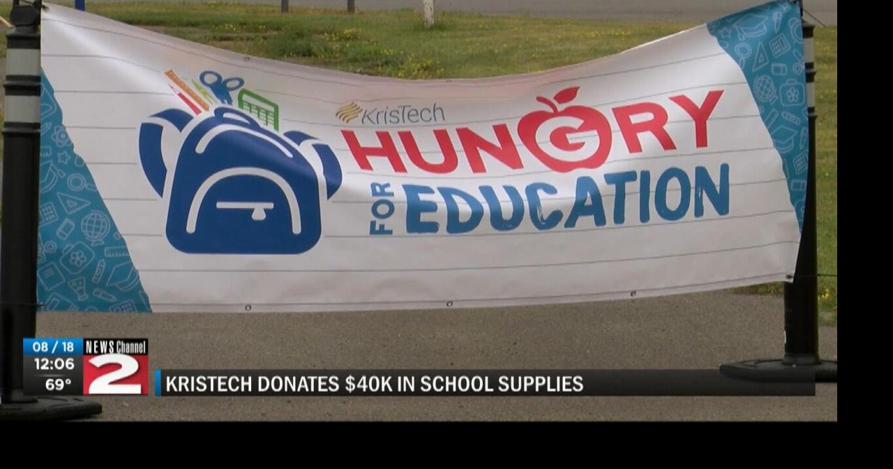 Kris-Tech Wire hands out $40K in school supplies while collecting ...