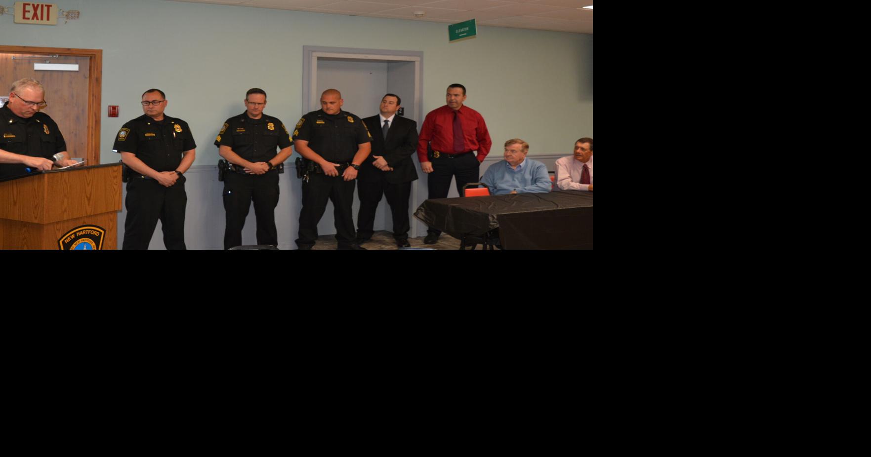 New Hartford PD honors officers | News | wktv.com