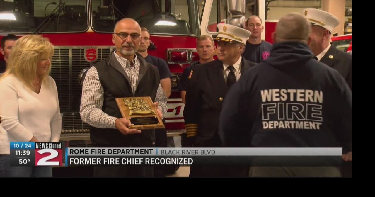 Former Rome Fire Chief recognized | Archive | wktv.com