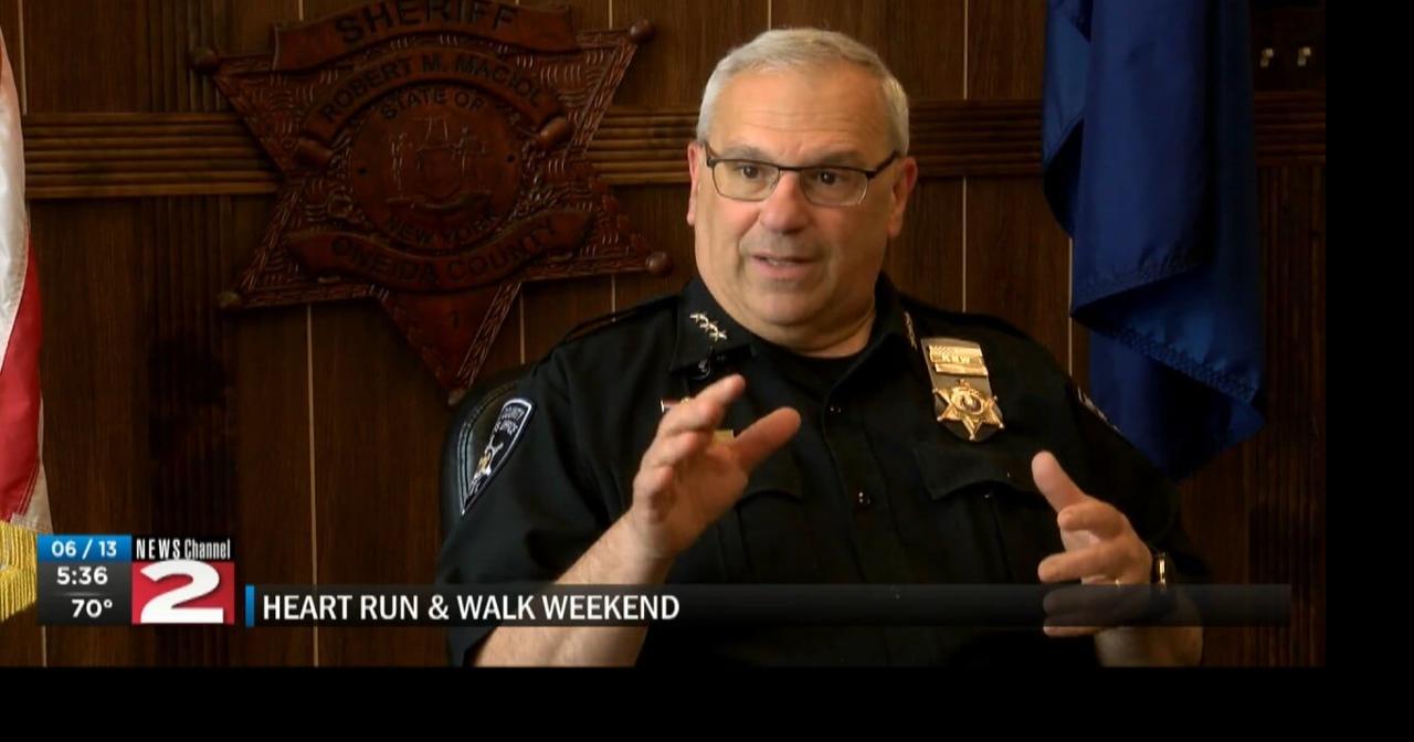 Heart Weekend Red Cap Ambassador, Oneida County Undersheriff Joe Lisi ...