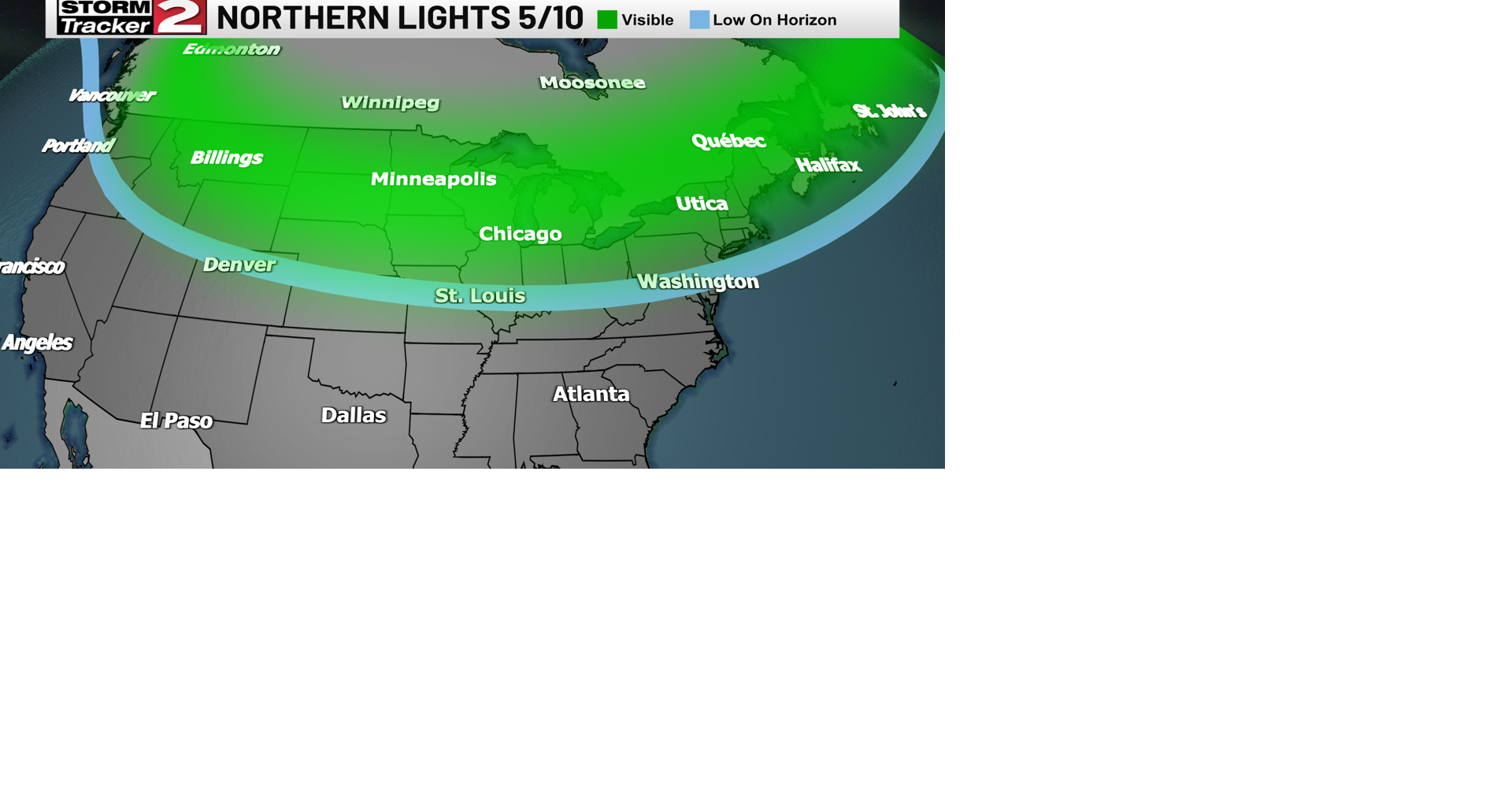 Northern Lights Likely Friday Night across Northern US | Weather Blog ...