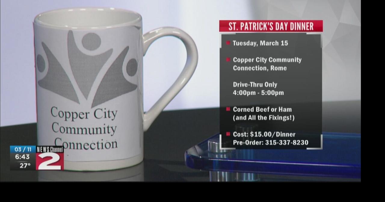 Mug Club: Copper City Community Connection to Host St. Patrick's Day ...