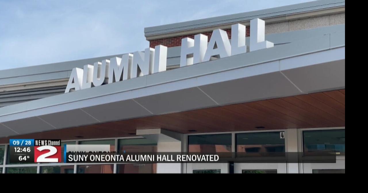 Look Inside Newly Renovated SUNY Oneonta Alumni Hall | Video | wktv.com
