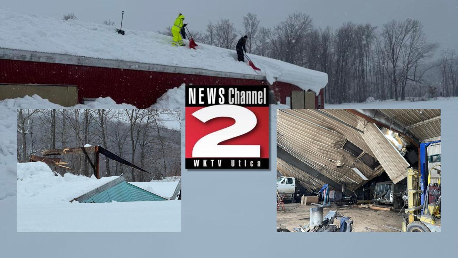 Winter's Weight: Local Roofs Collapse Under Record Snowfall | Local ...