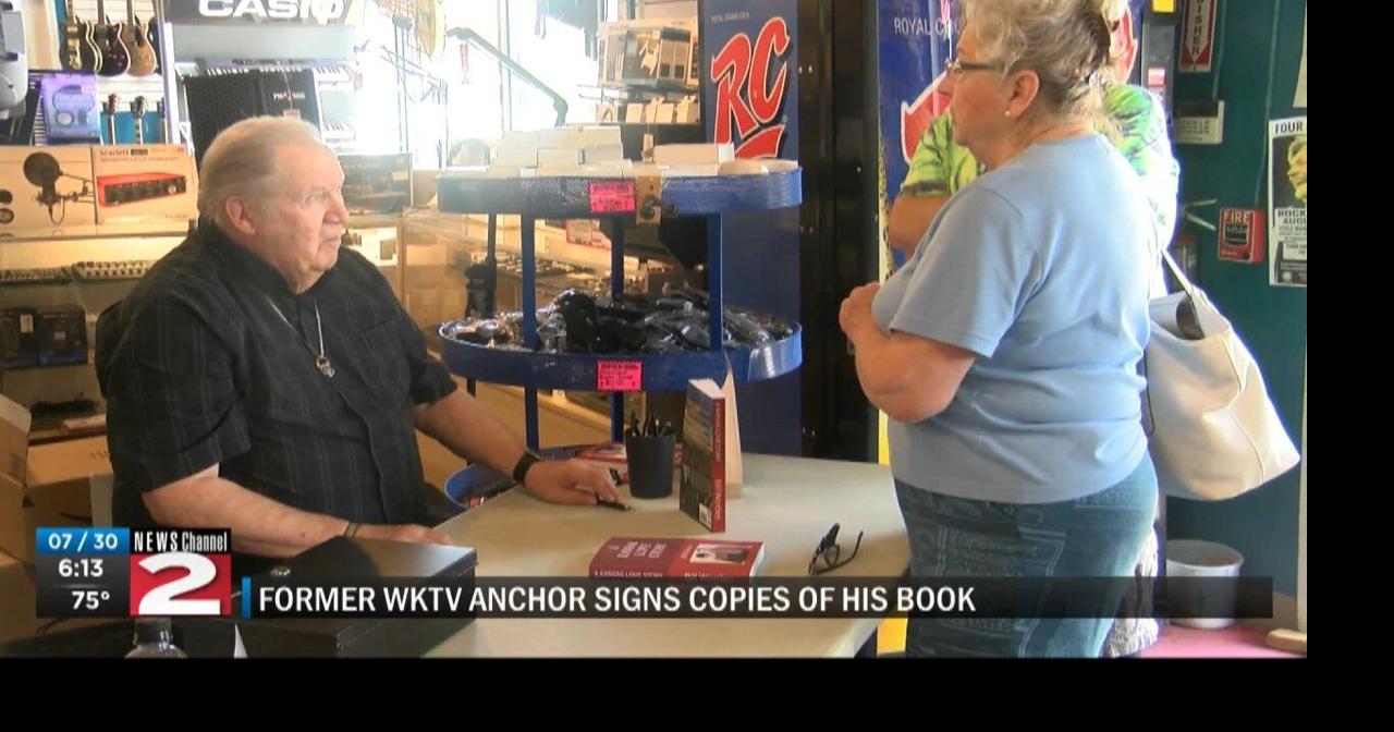 Former WKTV anchor signs copies of book at Big Apple | News | wktv.com