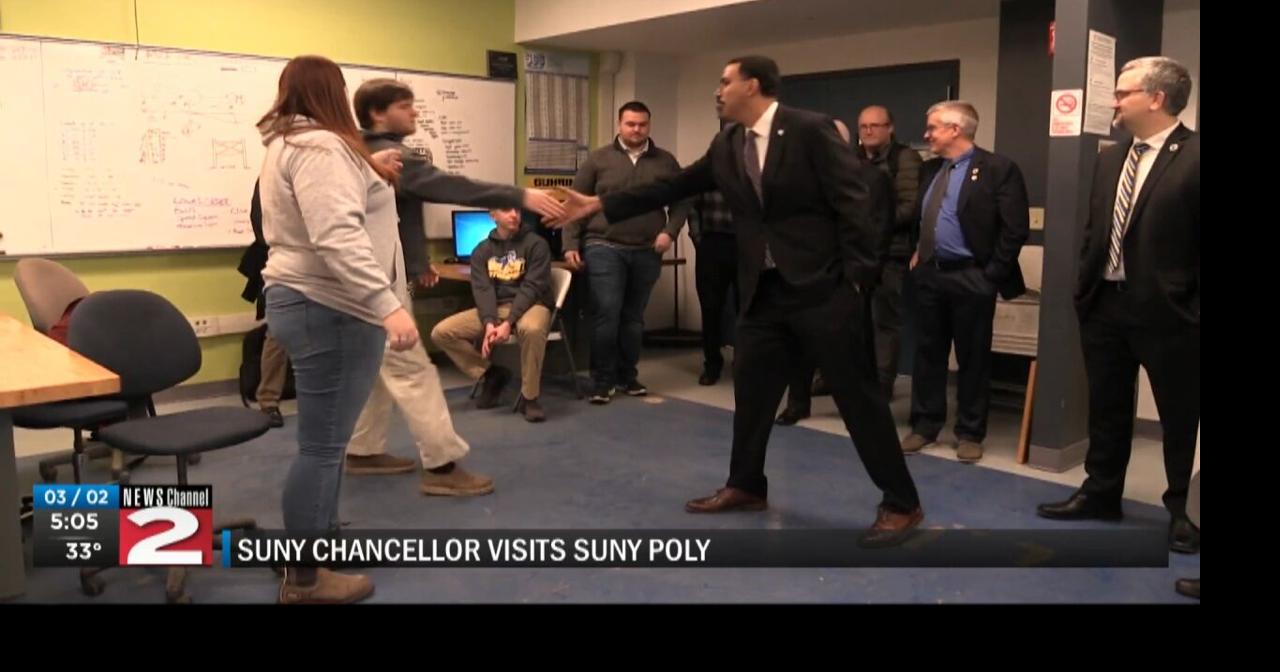 SUNY Chancellor visits SUNY Poly, reassures leaders, staff, about CNSE ...