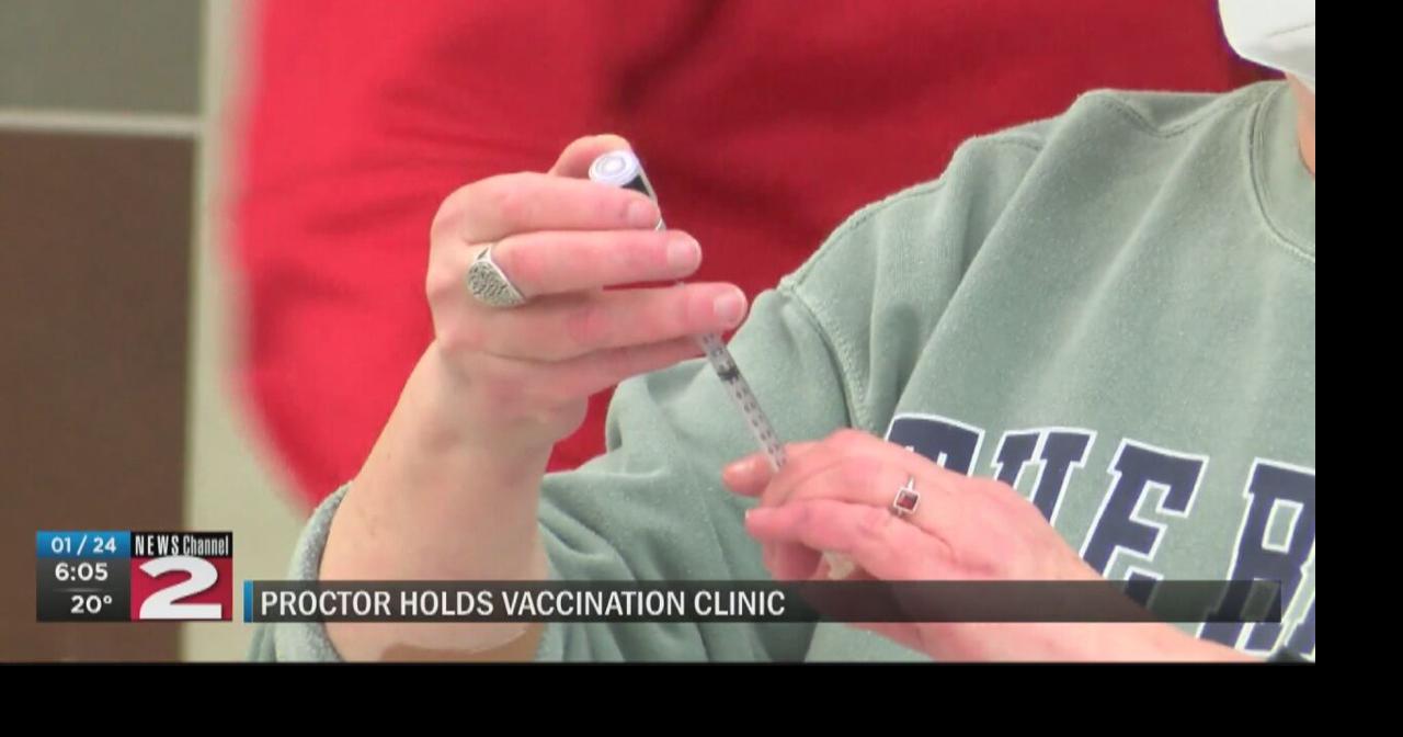 Covid 19 vaccination clinic held at Proctor for Utica students and ...
