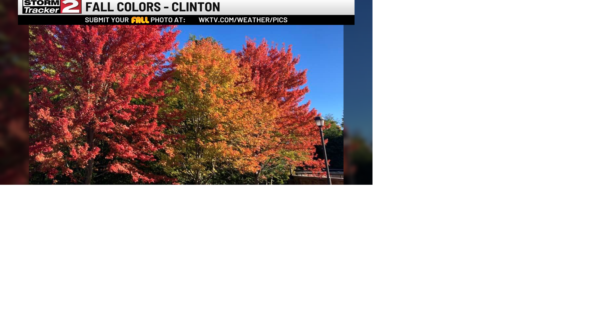 WKTV Weather Photo of the Day: October 16 | Daily Weather Photo | wktv.com