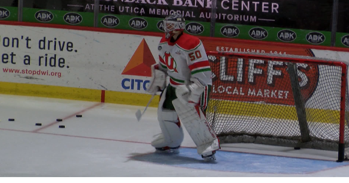 Devils Call Up Comets' Goalie Nico Daws; Utica Temporarily Down to Two ...