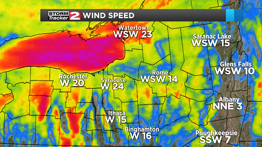 Decreasing clouds and windy this Sunday | Weather | wktv.com