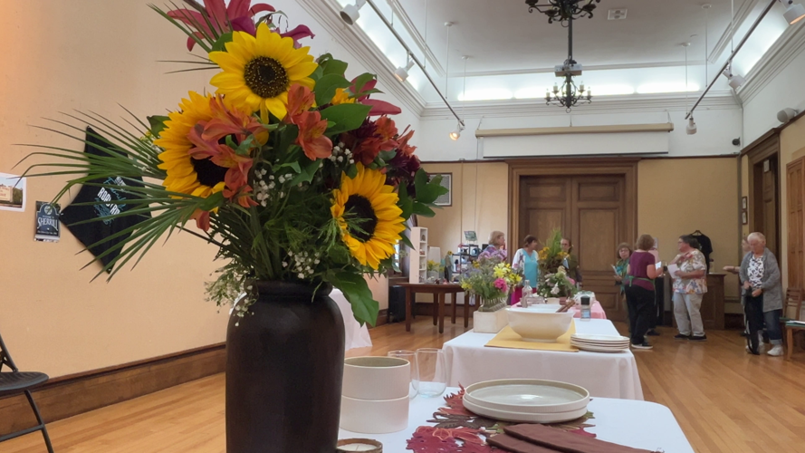 Vibrant Flower Show on Display Now at Utica Public Library ...
