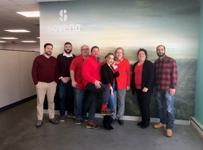 Sovena USA employees support the 'Go Red for Women' initiative | | wktv.com