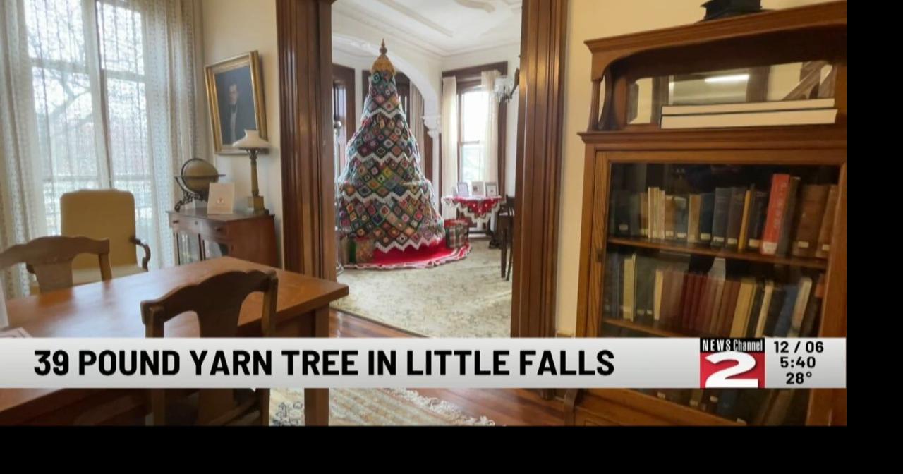 'Mohawk Valley's Largest Crochet Christmas Tree' on Display Now | Video ...
