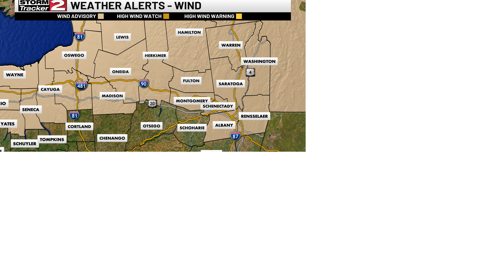 Turning Windy and Cooler | Weather | wktv.com