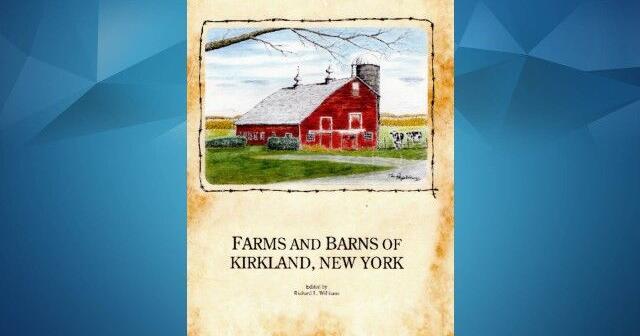 Locally produced book detailing history of local farms presentation in ...