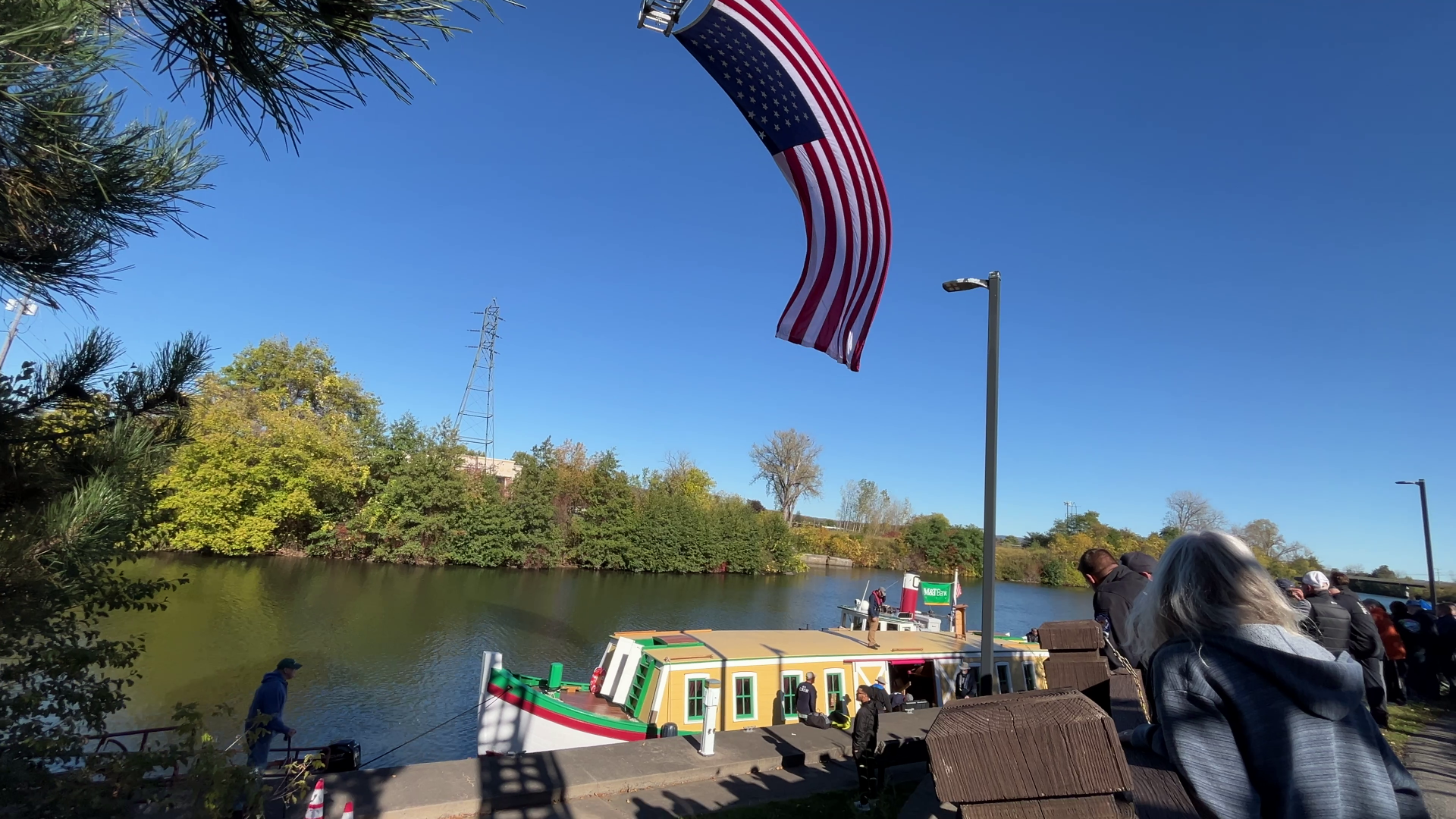 Celebrating 200 Years: Erie Canal's 'Seneca Chief' at Marcy Lock and ...
