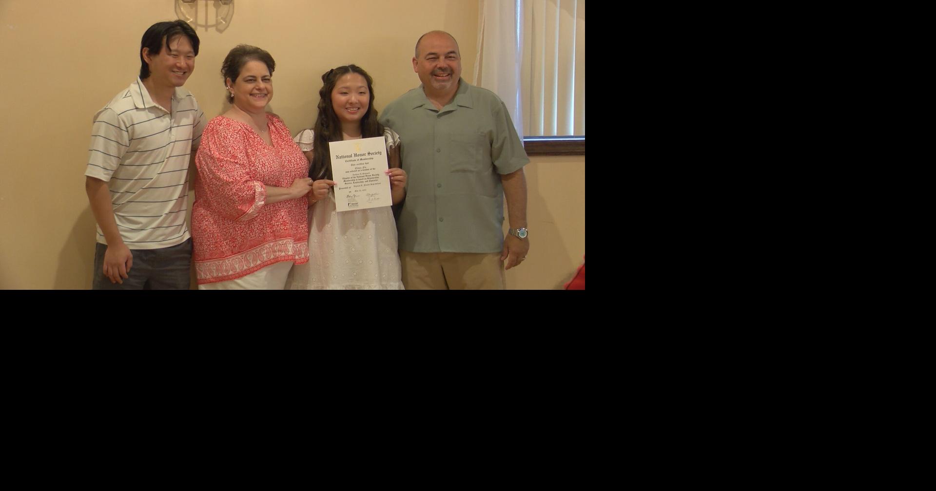 42 Students Inducted into National Honor Society at Proctor High School ...