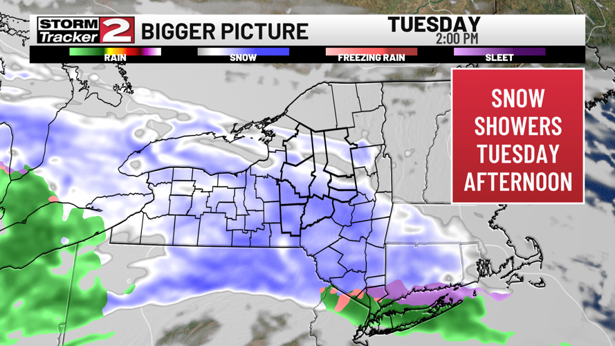 Tuesday Forecast: Snow and Wintry Mix Develops This Afternoon / Tonight ...