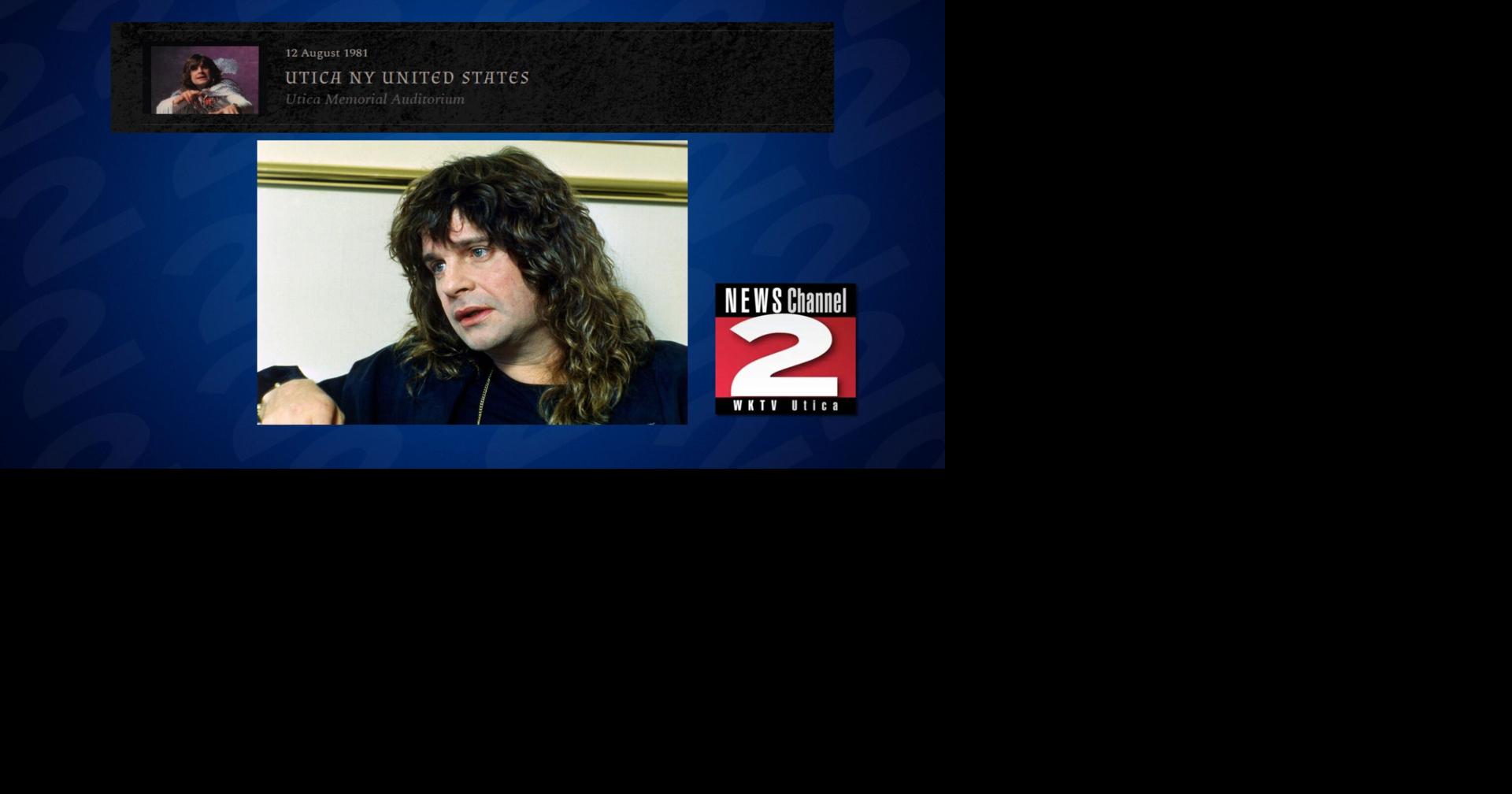 Remembering Ozzy Osbourne: The Setlist from His 1981 Utica Show ...