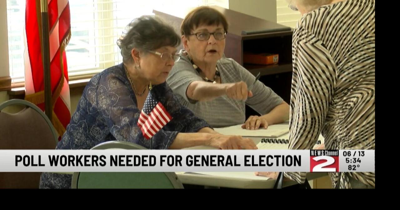 Poll Workers Needed for General Election | Local | wktv.com