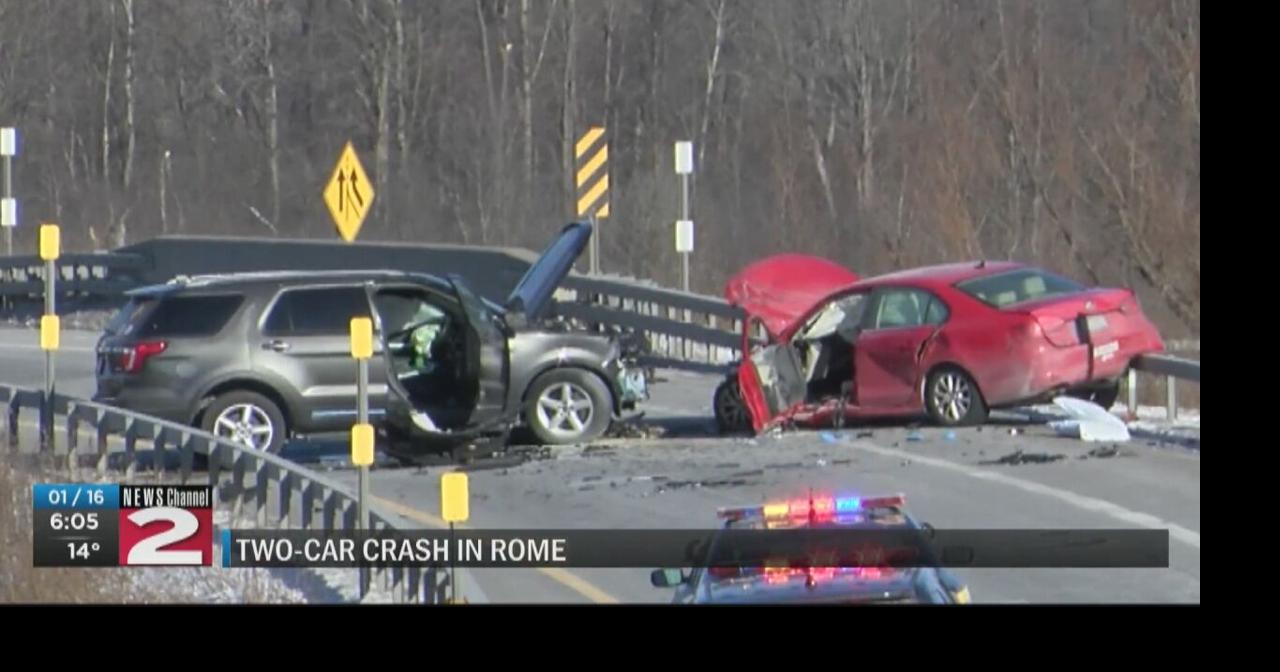 Two-Car crash on Route 365 in Rome | Local | wktv.com