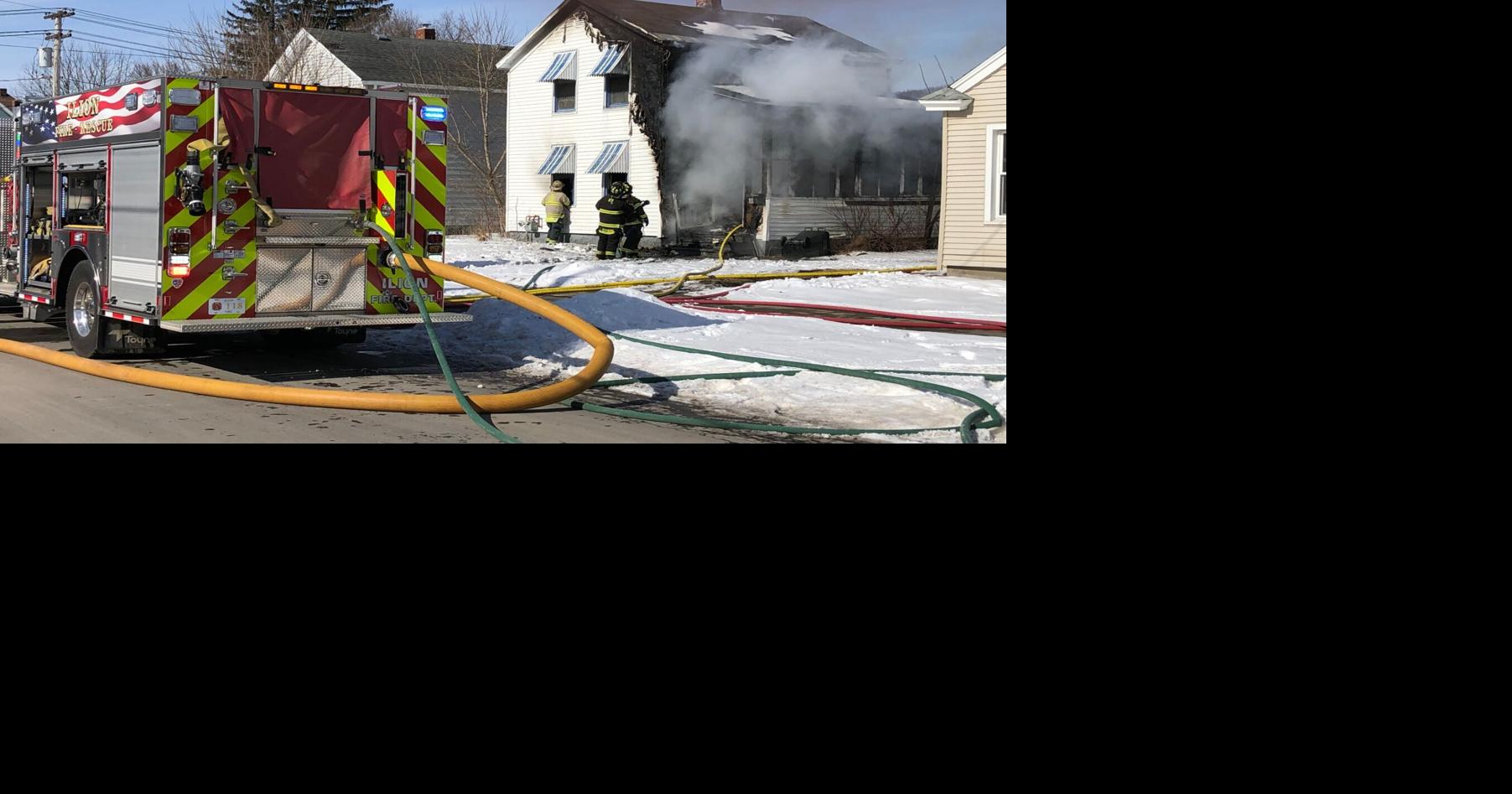Multiple fire crews respond to burning home in Ilion | Local | wktv.com