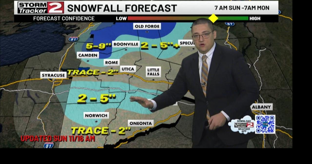 Wintry Weather Returns With Windy Conditions | Video | wktv.com