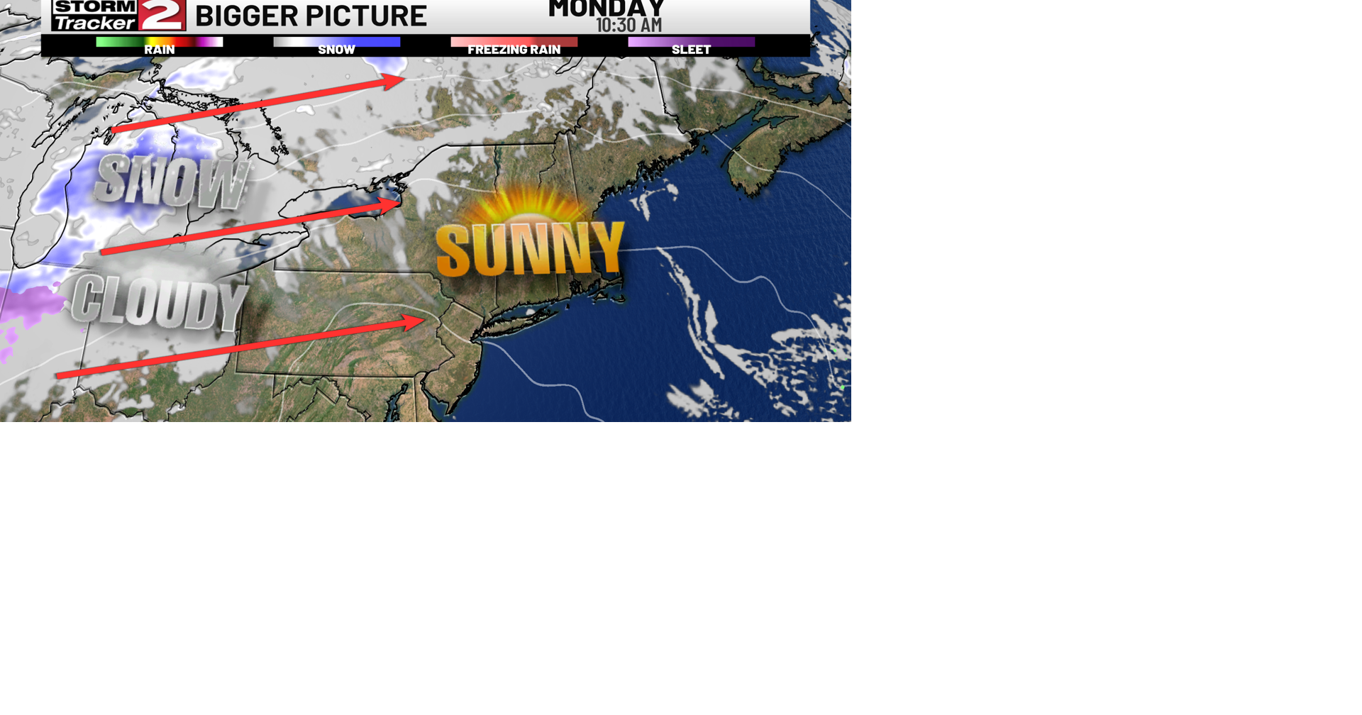 Monday Forecast: Sunshine Today, Warmup This Week With Rain and Snow ...