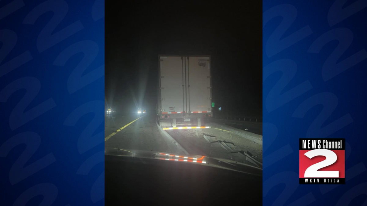 UPDATED: Tractor-Trailer Crash Causes Thruway Closure Early Wednesday Morning | News | wktv.com