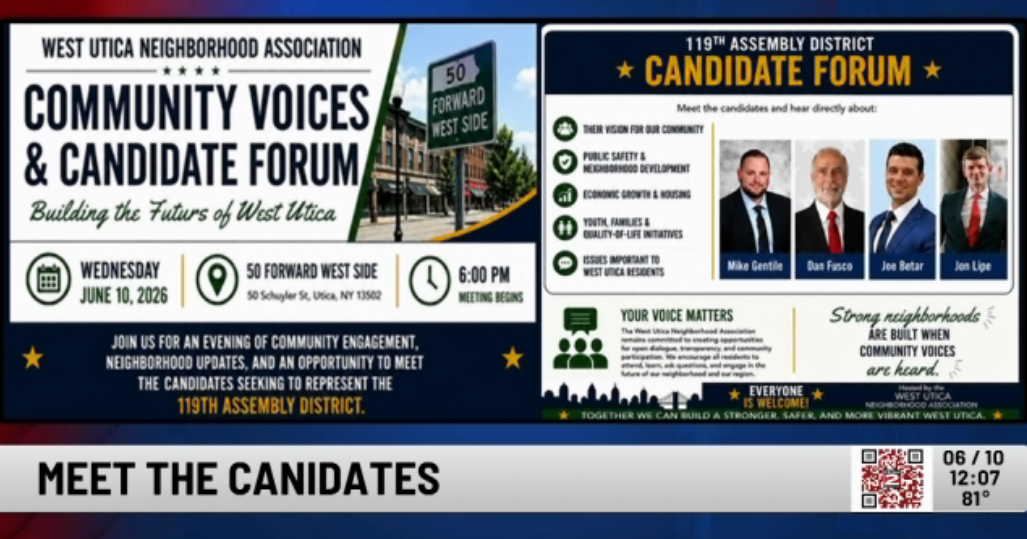 West Utica Neighborhood Association Hosts 119th Assembly District Forum ...