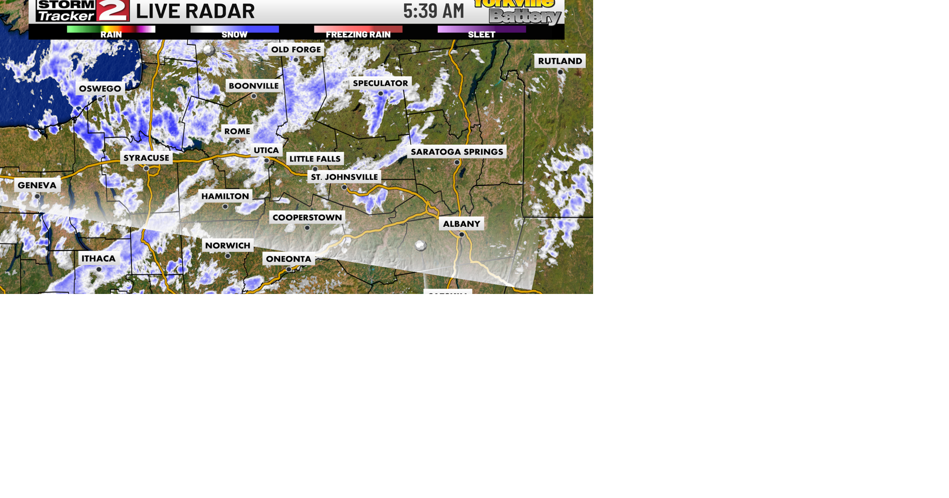 Thursday Forecast: Snowy Start and Cold Evening | Weather | wktv.com
