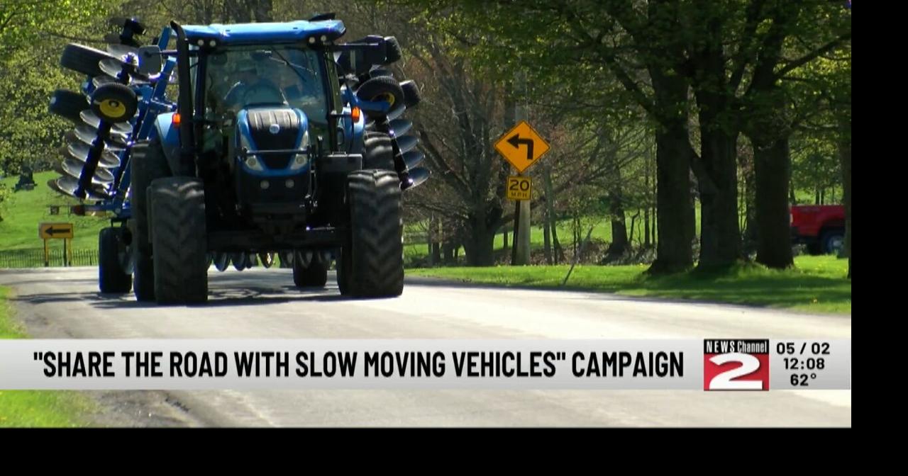 'Share the Road with Slow-Moving Vehicles'—Campaign Launches with ...