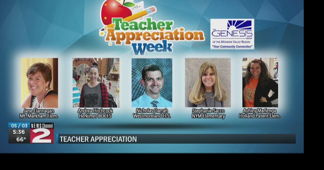 Teacher Appreciation Week 2022: Day 2 | Community | wktv.com