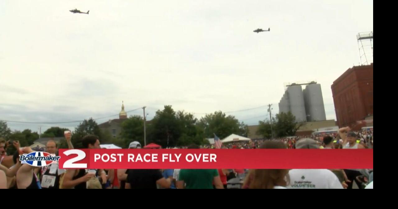Boilermaker Saranac Post Race Party 2023 Flyover | News | wktv.com