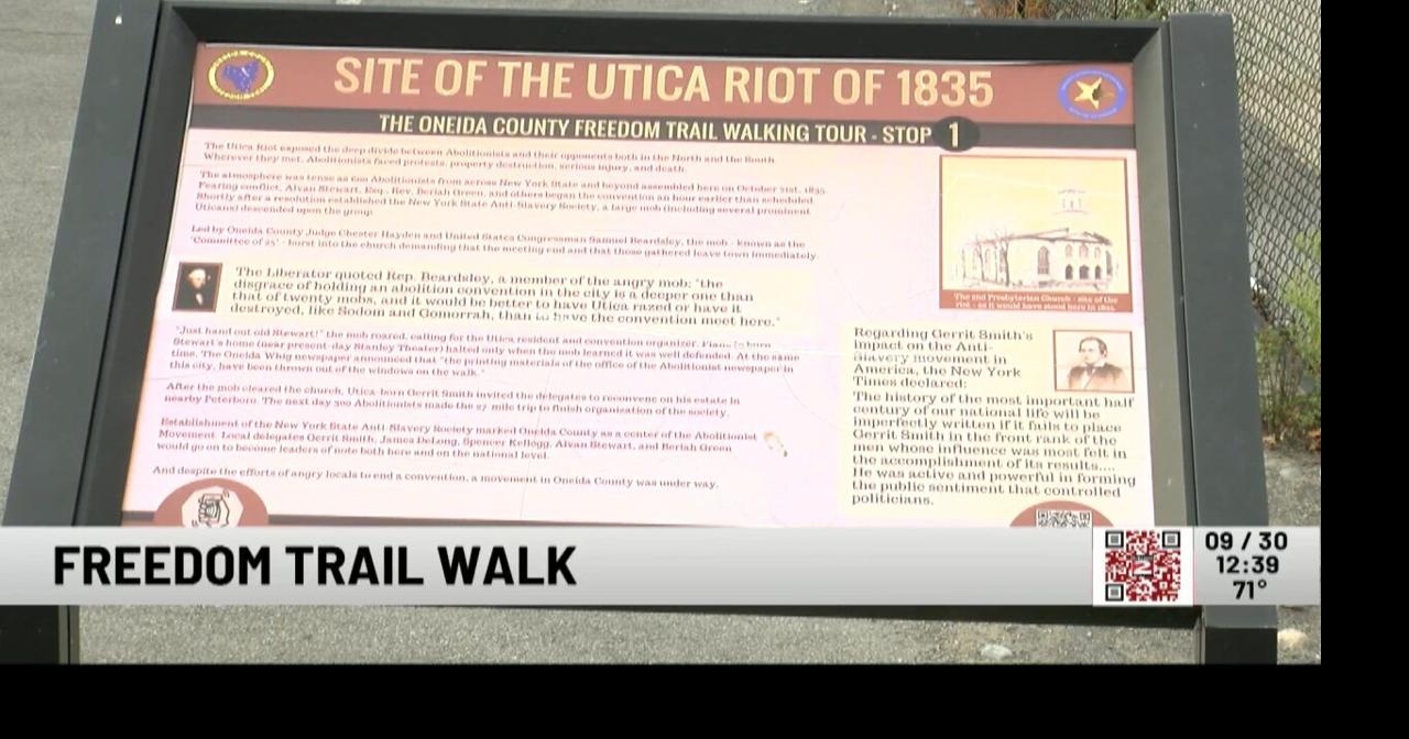 Angry Utica Mob Sparks Abolition Walk in October 1835: Oneida County ...