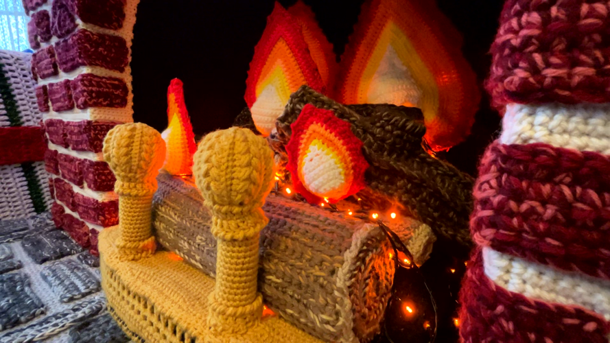 18 Miles of Yarn: Little Falls Public Library's Crochet Marvel ...